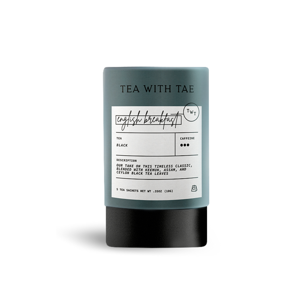 English Breakfast Black Tea Mini Tea Tube Gift (5 tea bags) – Life ...